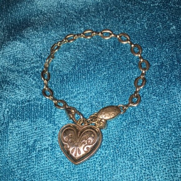 Brighton | Jewelry | Brighton Heart Bracelet | Poshmark
